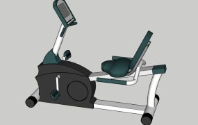 Exercise Machine SketchUp 3D Model .skp File Download - SketchupBox