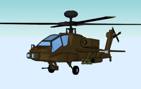 Military Aircraft SketchUp 3D Model .skp File Download - SketchupBox