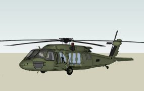 Military Aircraft SketchUp 3D Model .skp File Download - SketchupBox