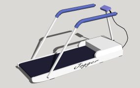 Exercise Machine SketchUp 3D Model .skp File Download - SketchupBox