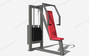 Exercise Machine SketchUp 3D Model .skp File Download - SketchupBox